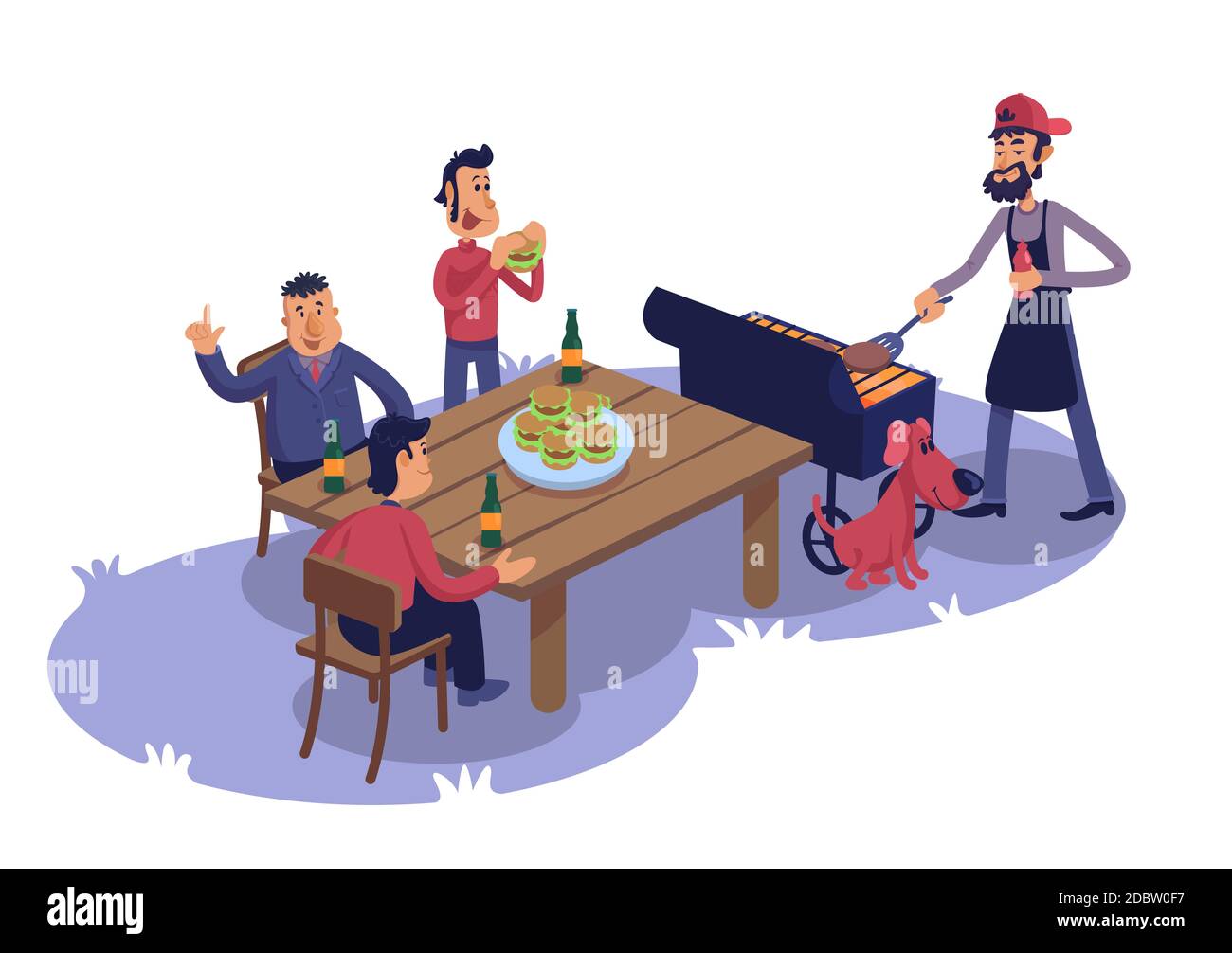 Man eating steak Cut Out Stock Images & Pictures - Alamy