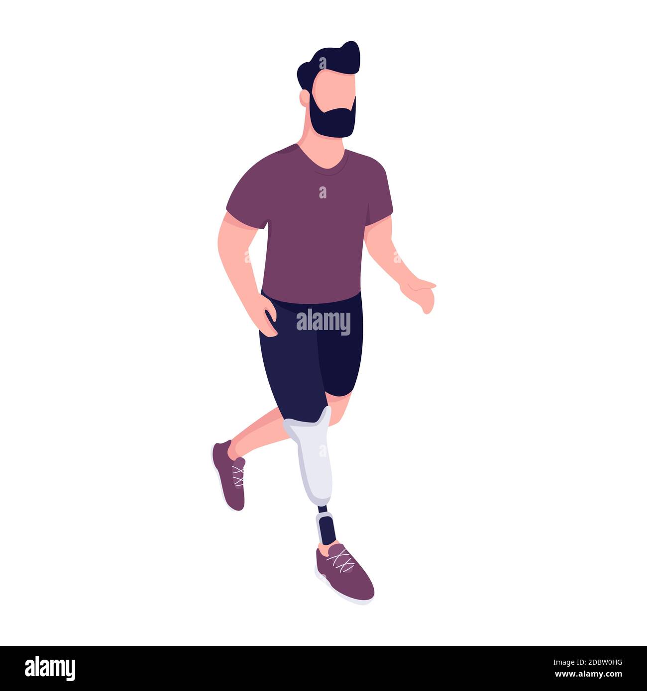 Missing limb exercise Cut Out Stock Images & Pictures - Alamy