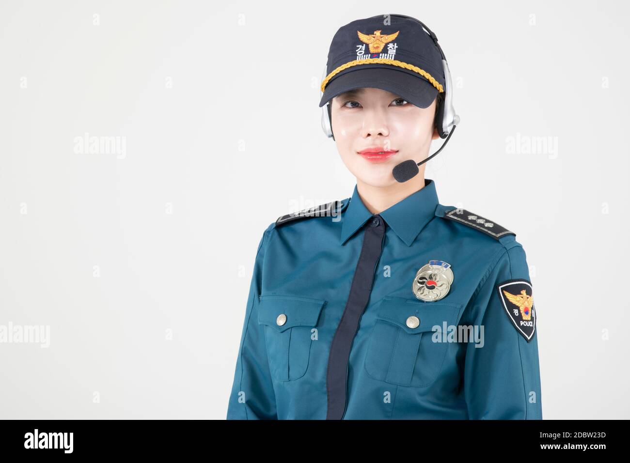 Asian male and female two police officers 103 Stock Photo - Alamy
