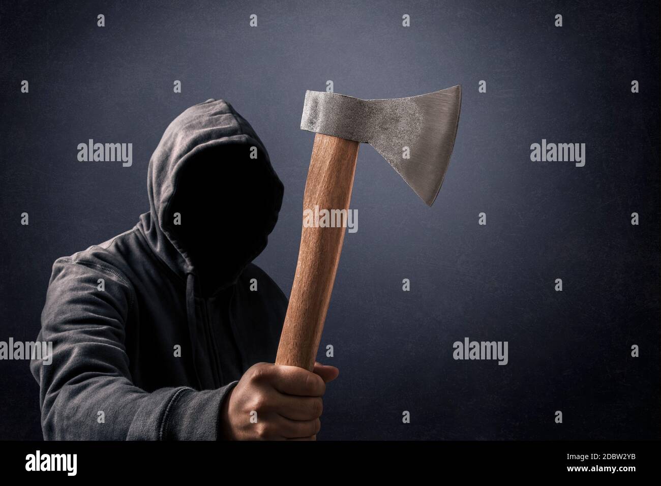 Man with axe attack hi-res stock photography and images - Alamy