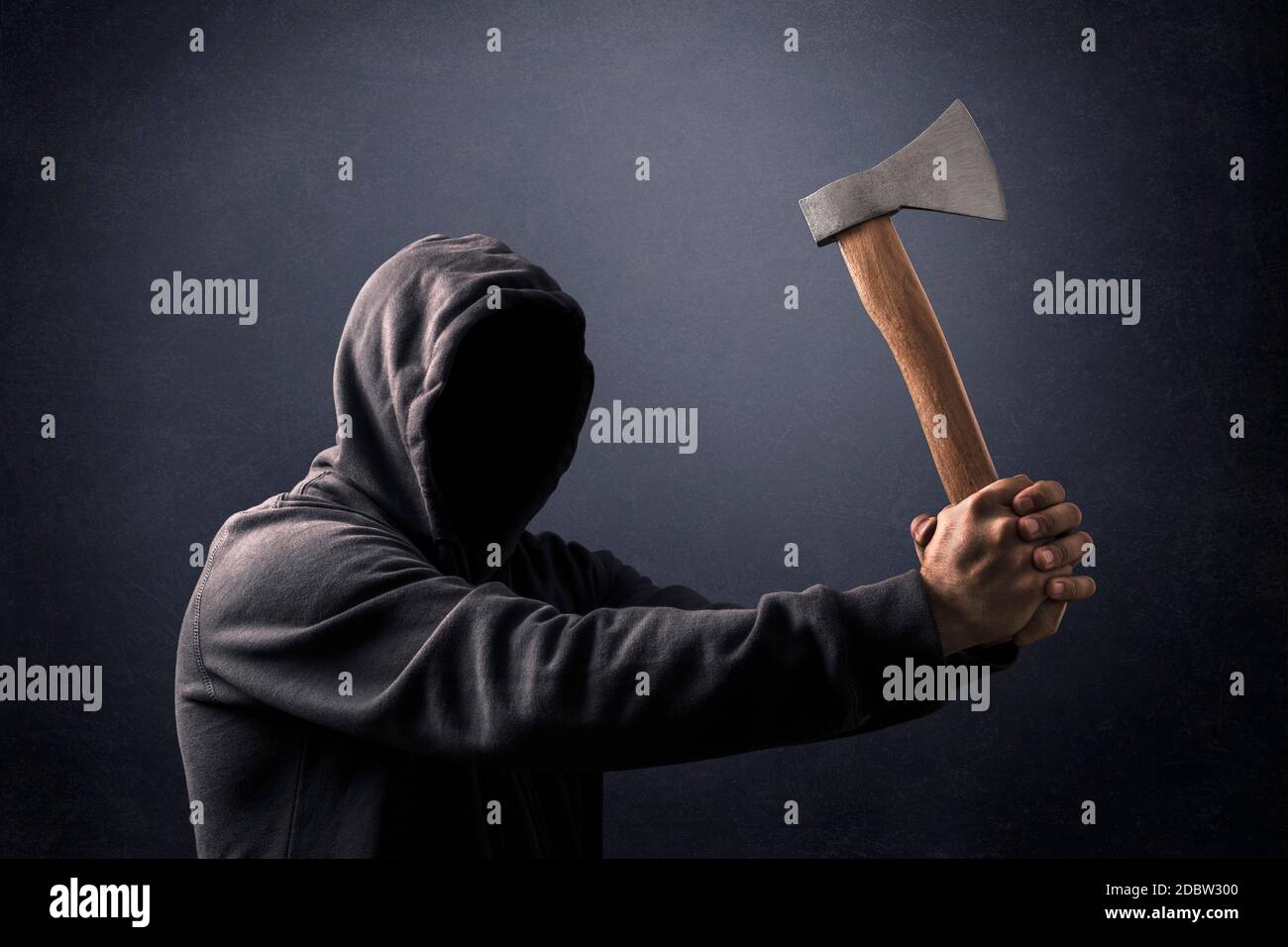 Armed with an axe hi-res stock photography and images - Alamy