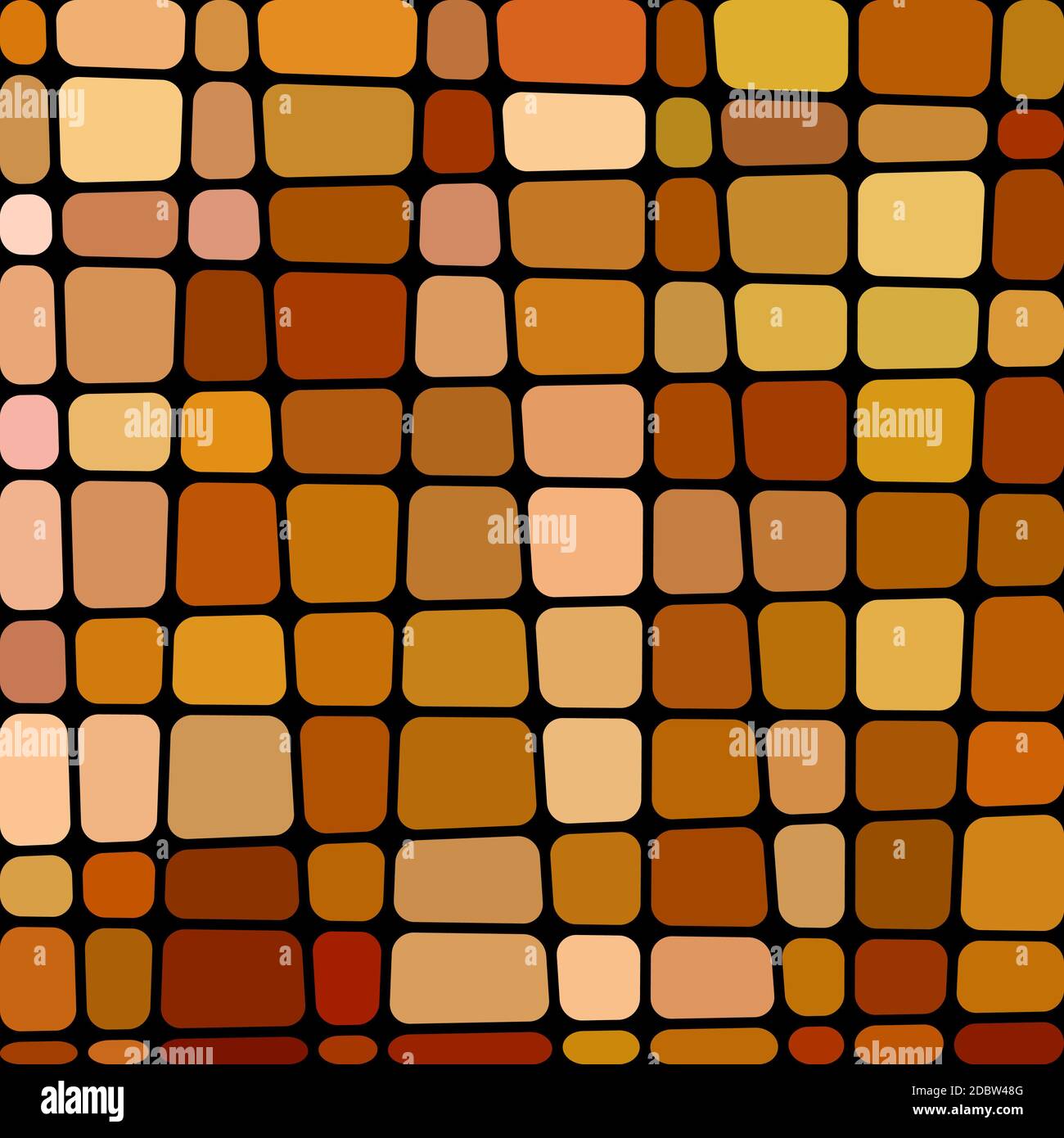 abstract stained-glass mosaic background - brown and beige Stock Photo ...