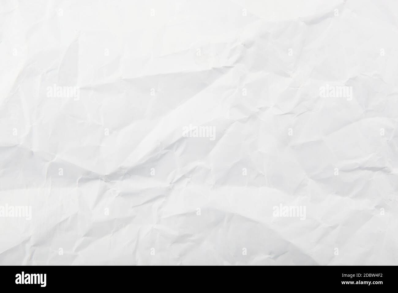 Texture Of Crumpled White Paper Stock Photo - Alamy