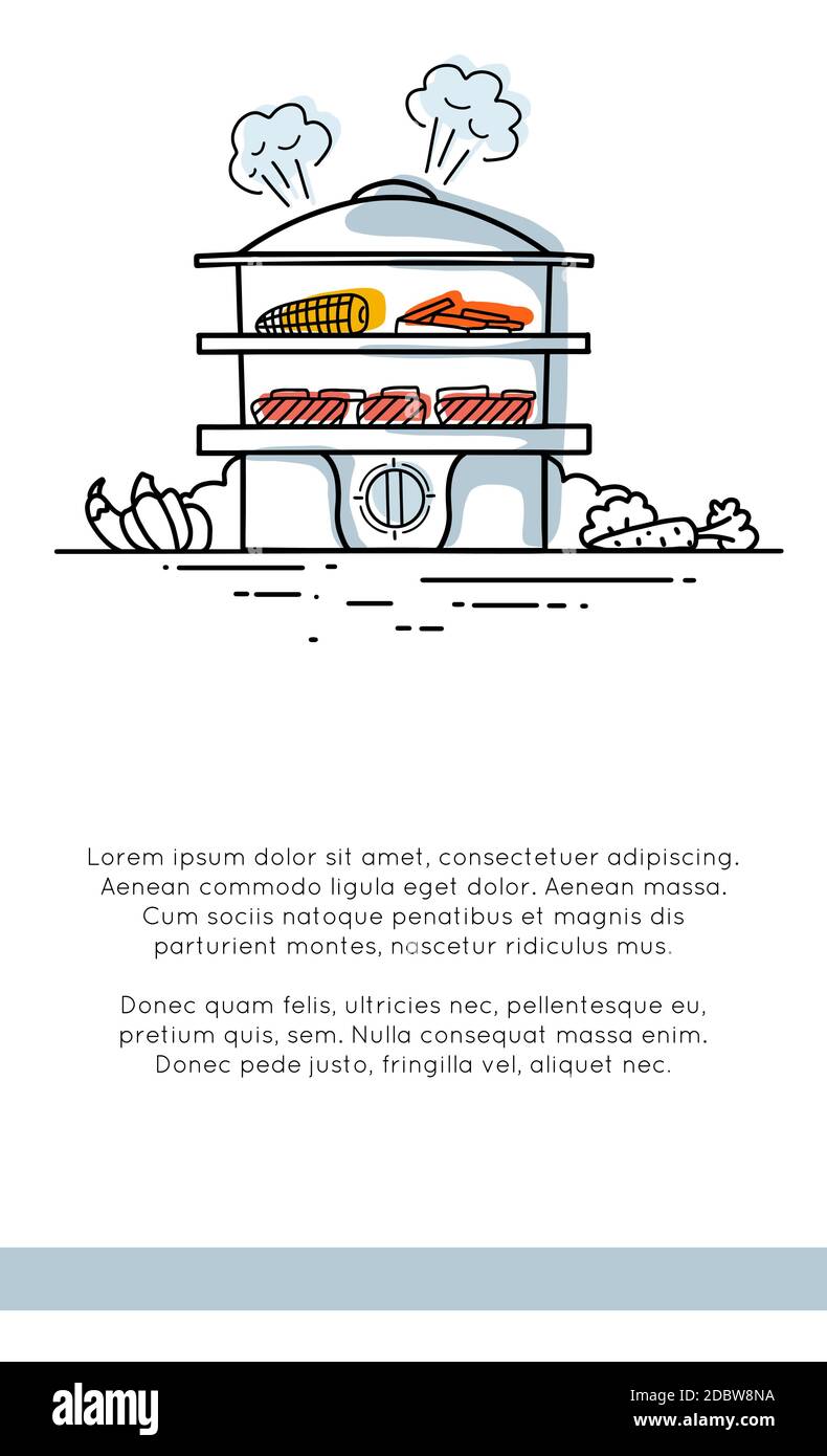 Cooking boiler drawing Stock Vector Images - Alamy