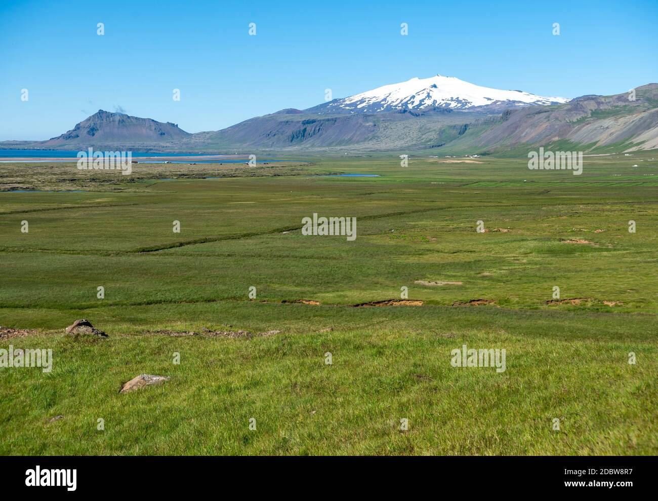 Beautiful Icelandic Landscape. Wonderful image of amazing nature ...