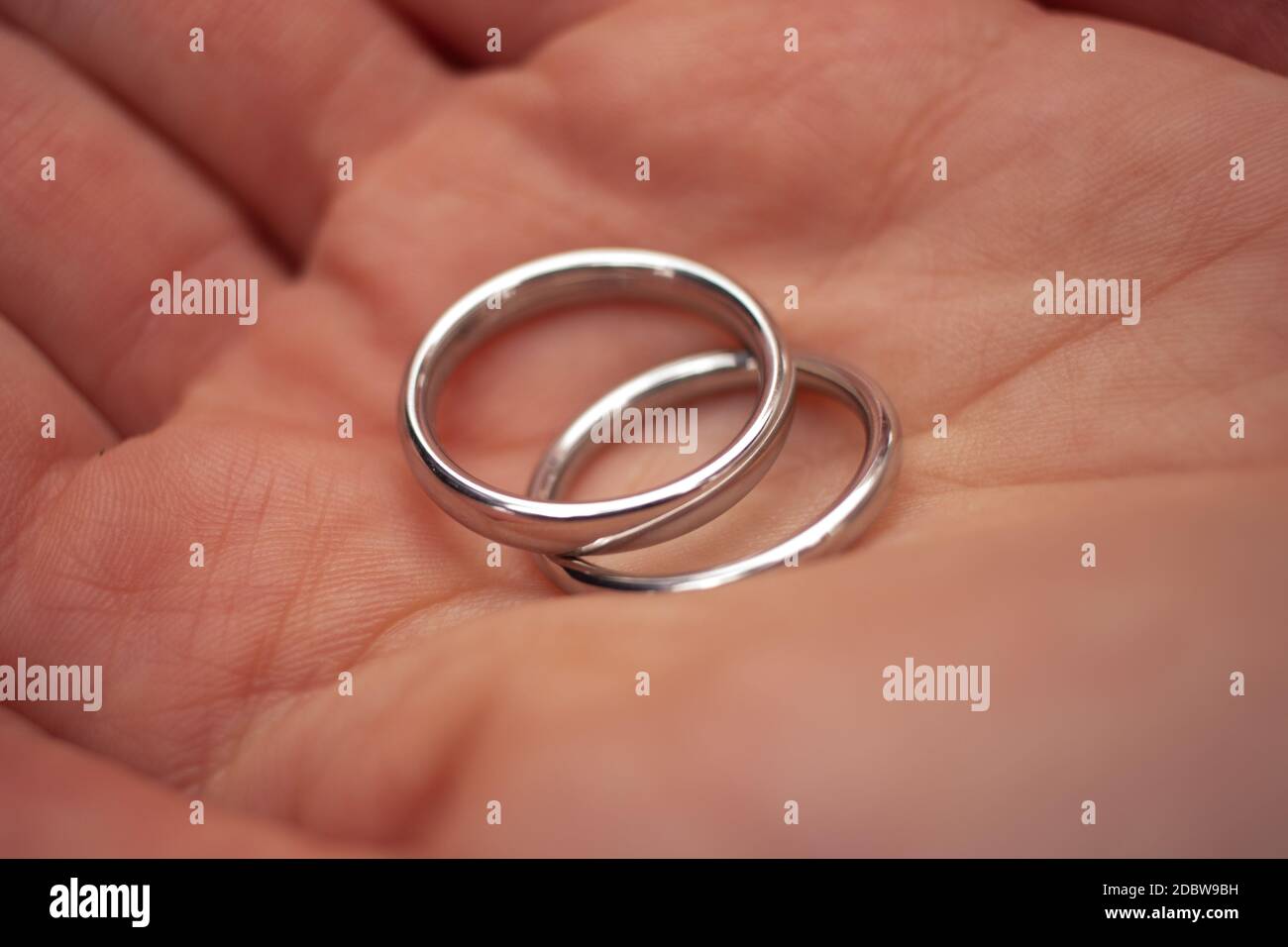 wedding ring getting married marriage ceremony finger hands Stock Photo ...