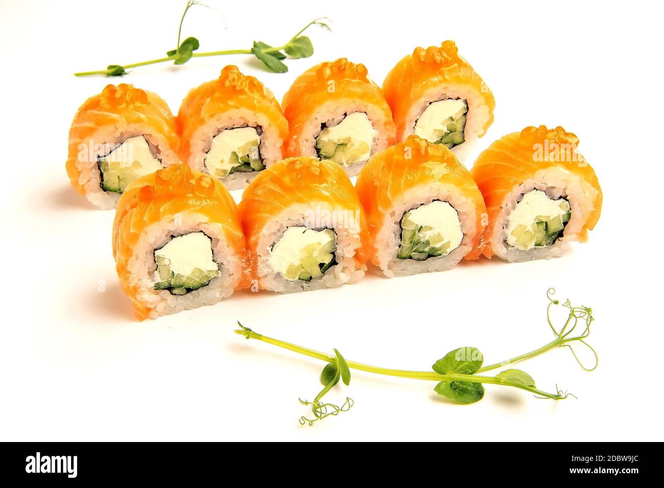japan food sushi rice roll fish Stock Photo - Alamy