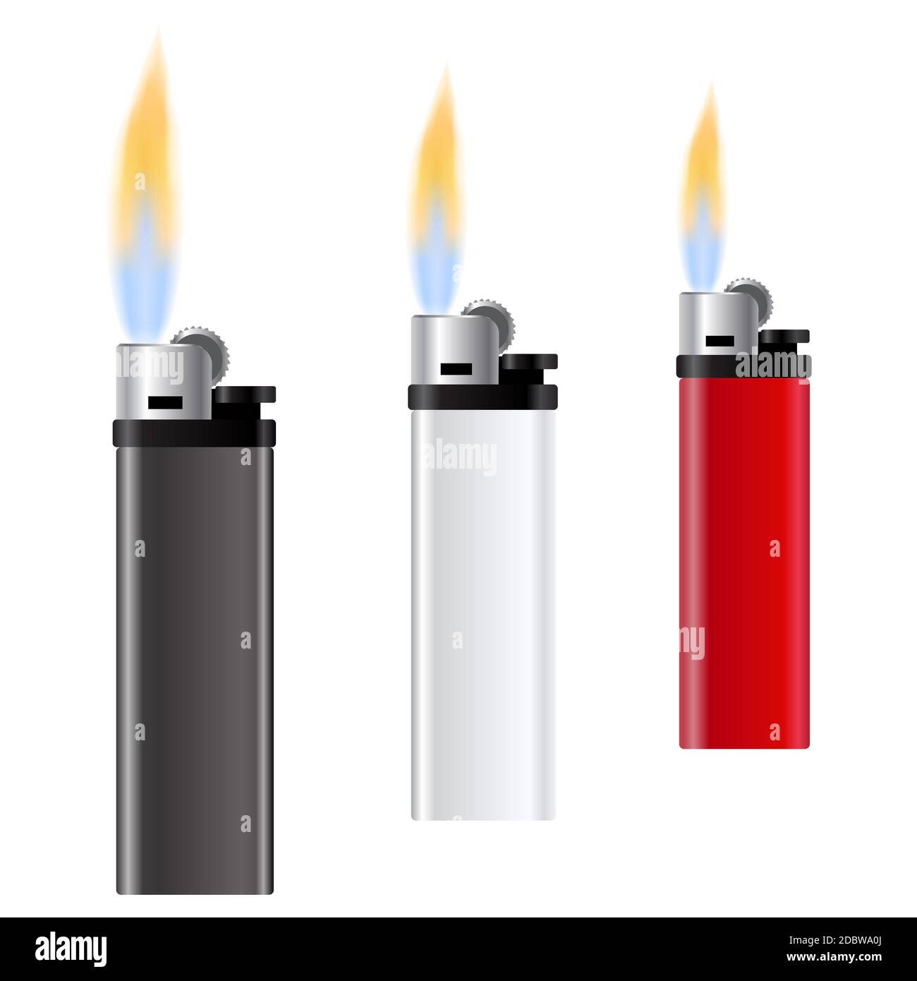 Template for advertising and corporate identity. White, red and black ...