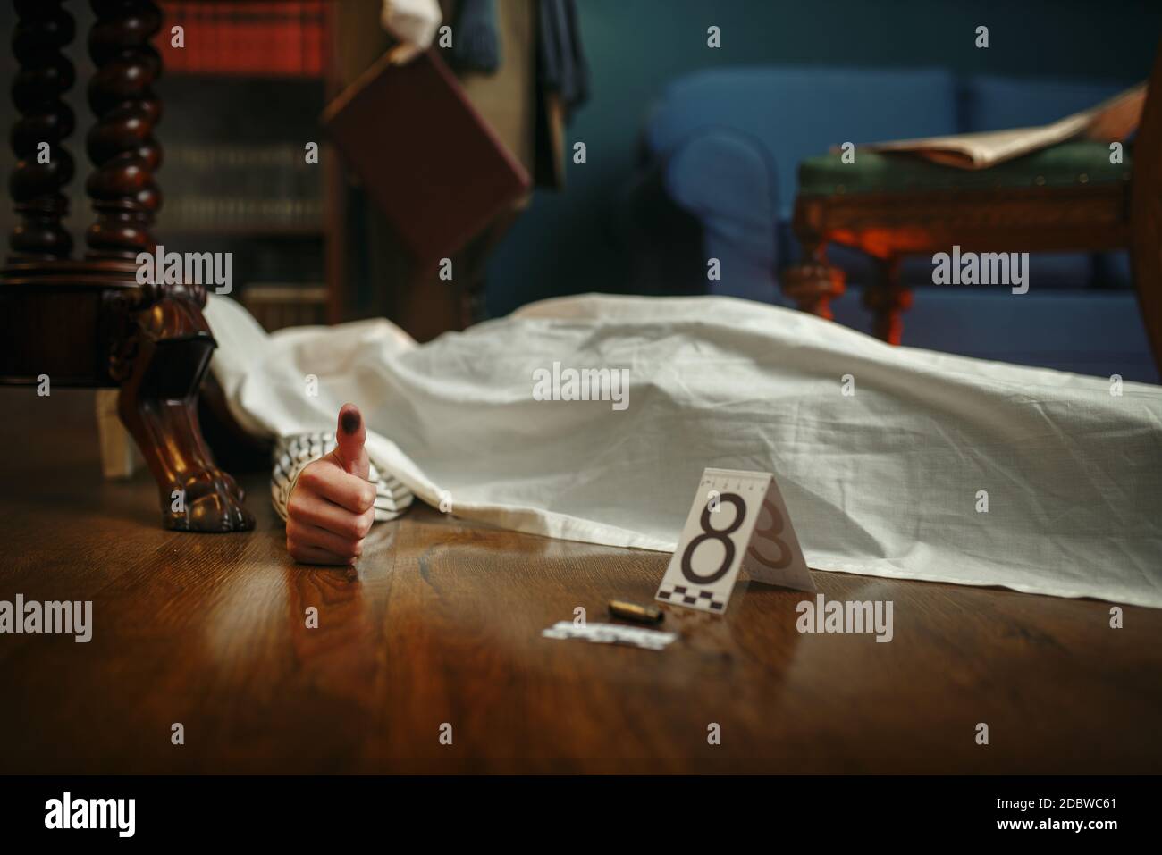 1940s crime silhouette hi-res stock photography and images - Alamy