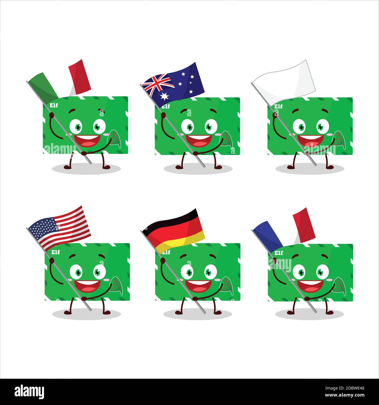 Envelopes Cartoon Characters