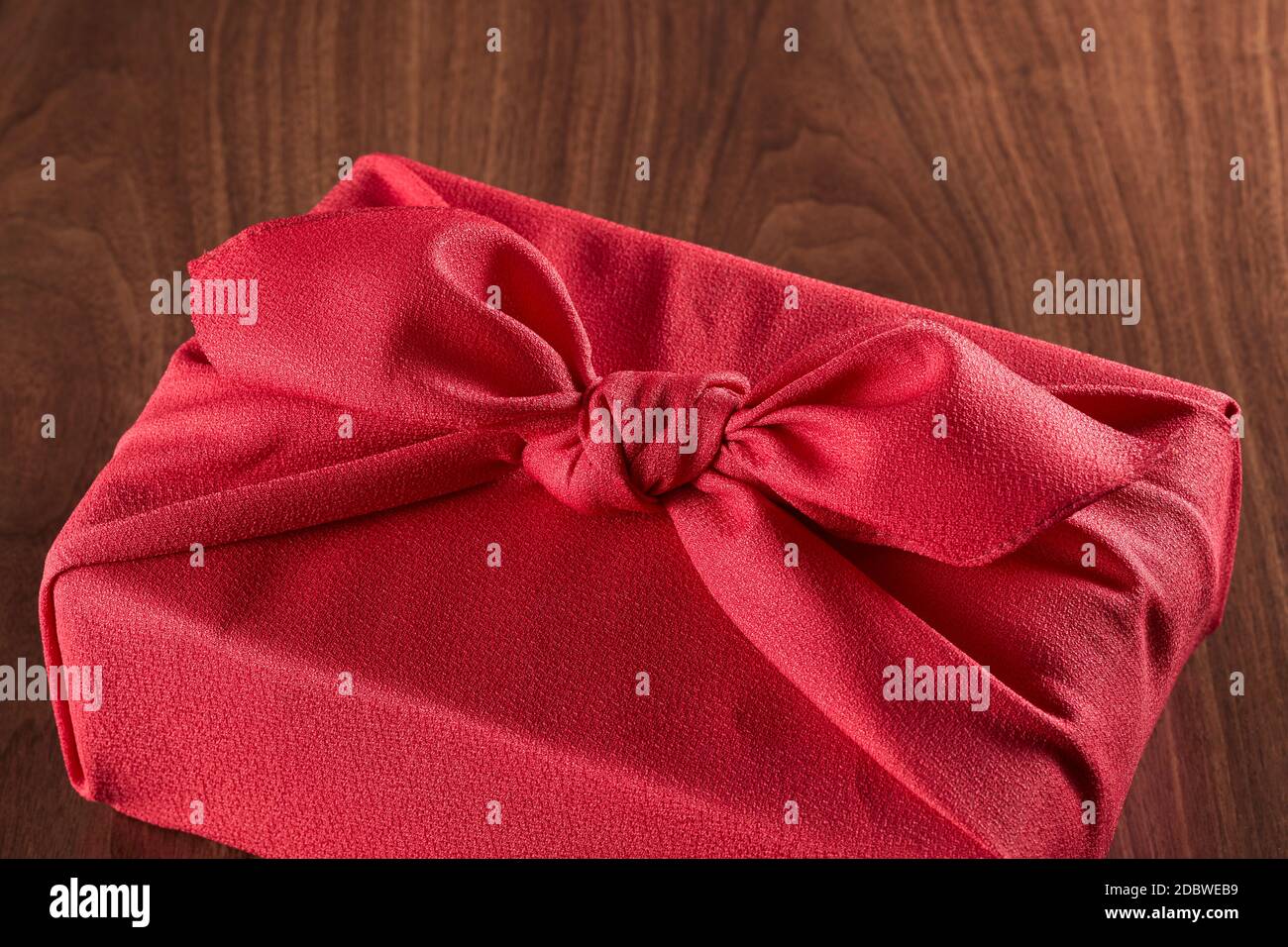 Parcel Wrapped In Japanese Wrapping Cloth Stock Photo - Alamy