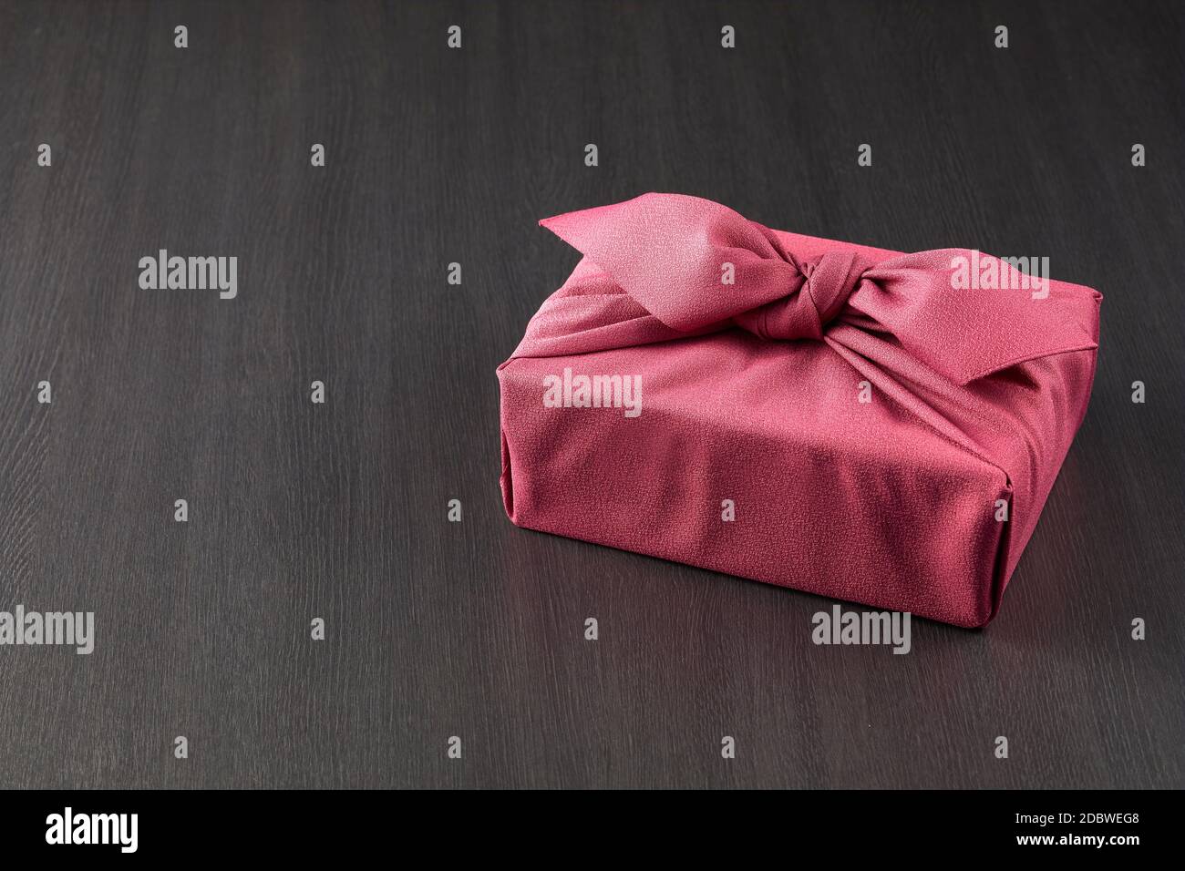 Parcel Wrapped In Japanese Wrapping Cloth Stock Photo - Alamy
