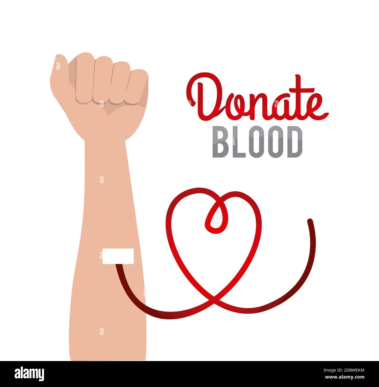 donate blood medical illustration Stock Photo - Alamy