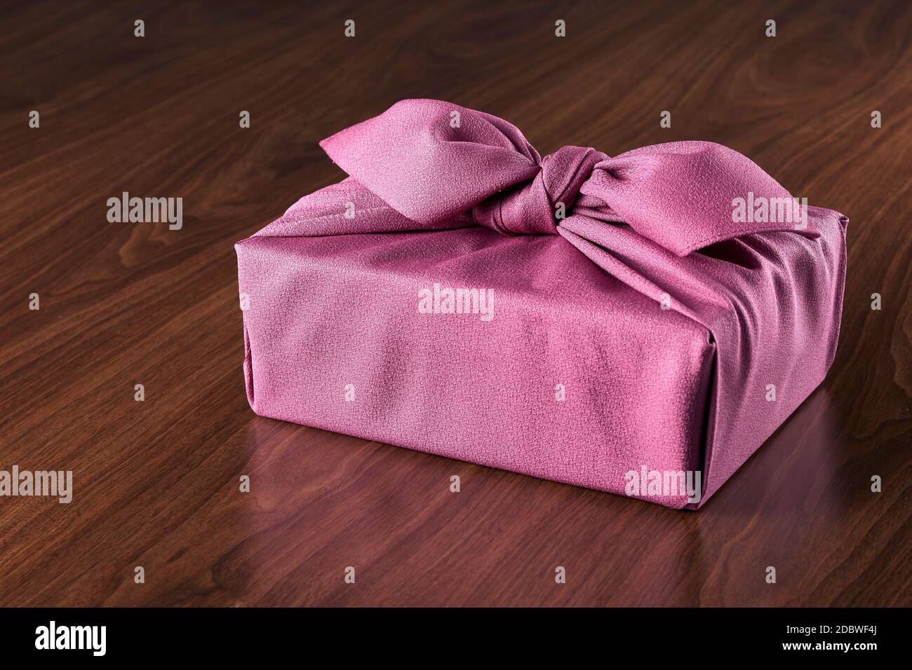 Parcel Wrapped In Japanese Wrapping Cloth Stock Photo - Alamy