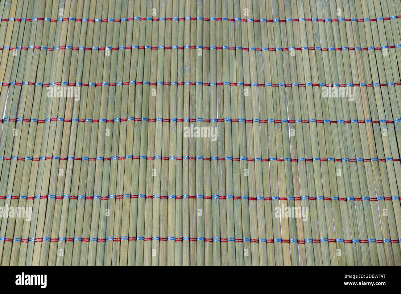 green bamboo straw wood texture, background pattern Stock Photo - Alamy