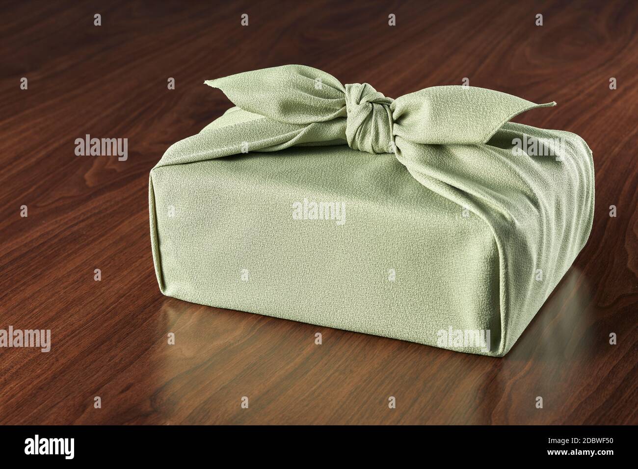 Parcel Wrapped In Japanese Wrapping Cloth Stock Photo - Alamy