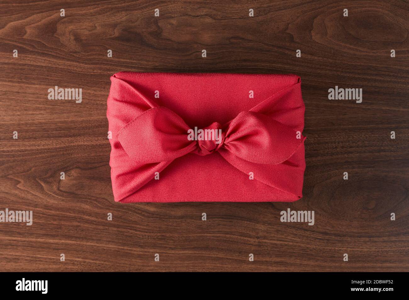 Parcel Wrapped In Japanese Wrapping Cloth Stock Photo - Alamy