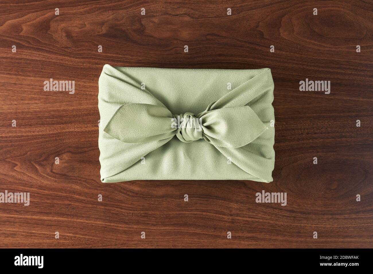 Parcel Wrapped In Japanese Wrapping Cloth Stock Photo - Alamy