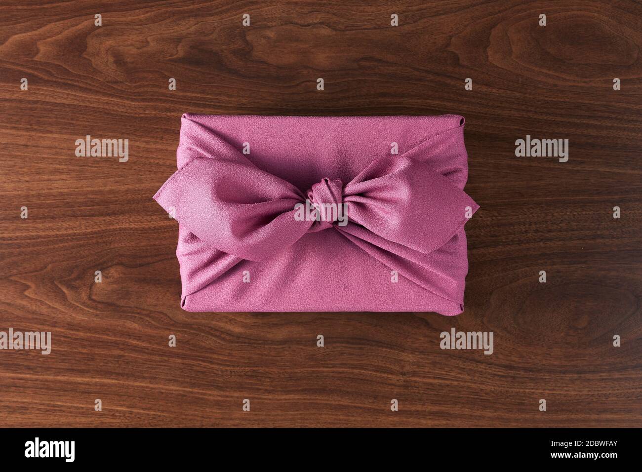 Parcel Wrapped In Japanese Wrapping Cloth Stock Photo - Alamy