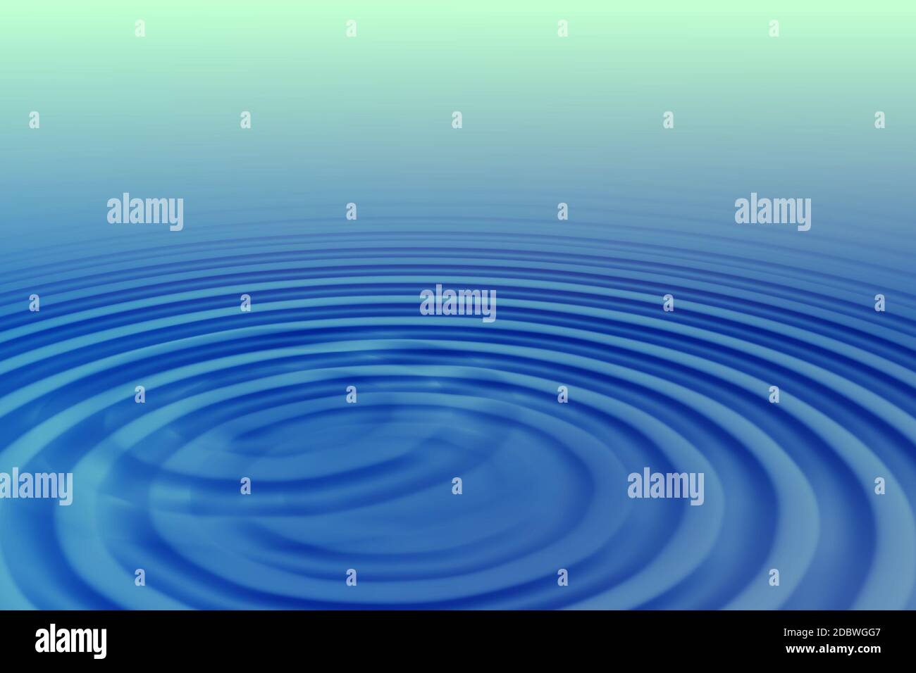 abstract background with water waves and circles Stock Photo - Alamy