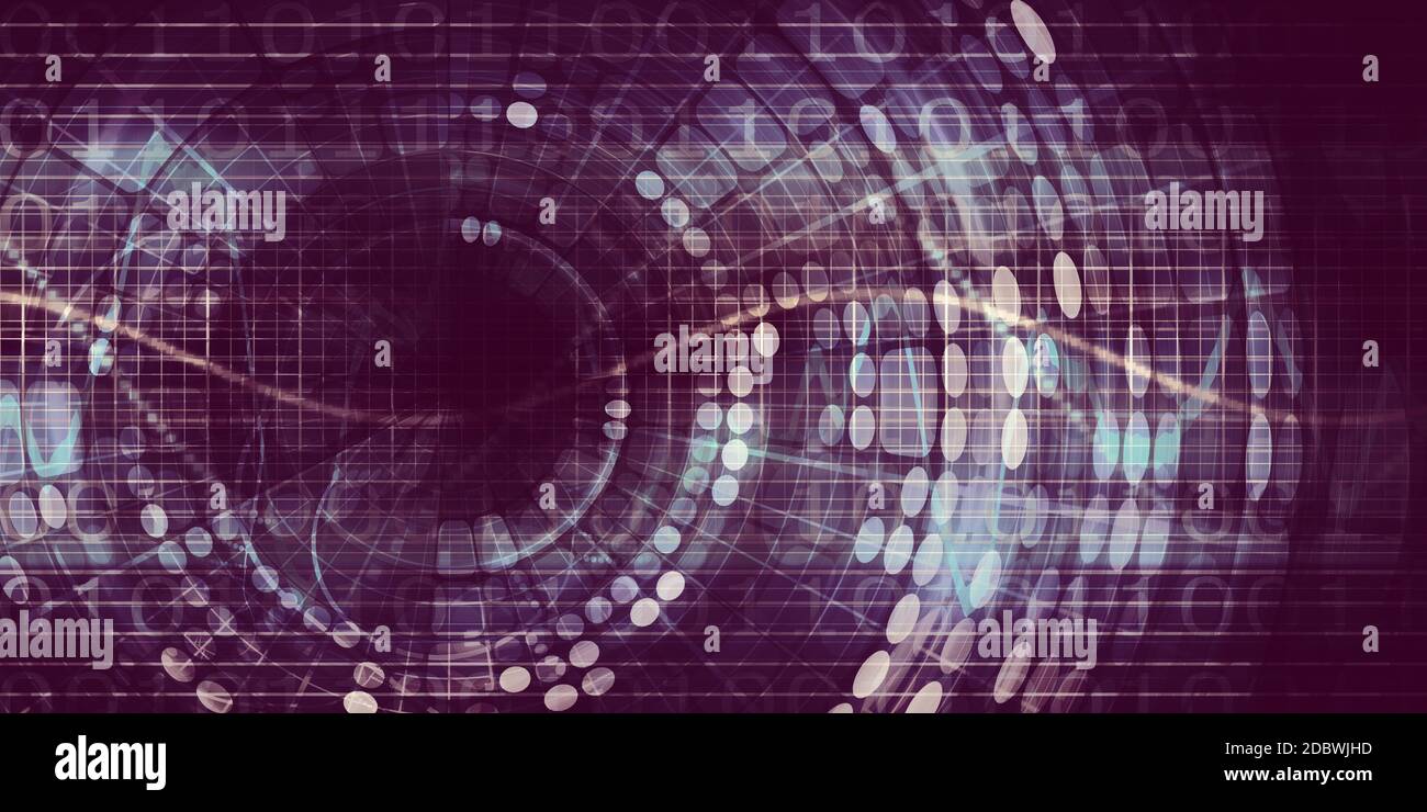 Futuristic Abstract Concept on Technology Background Art Stock Photo ...
