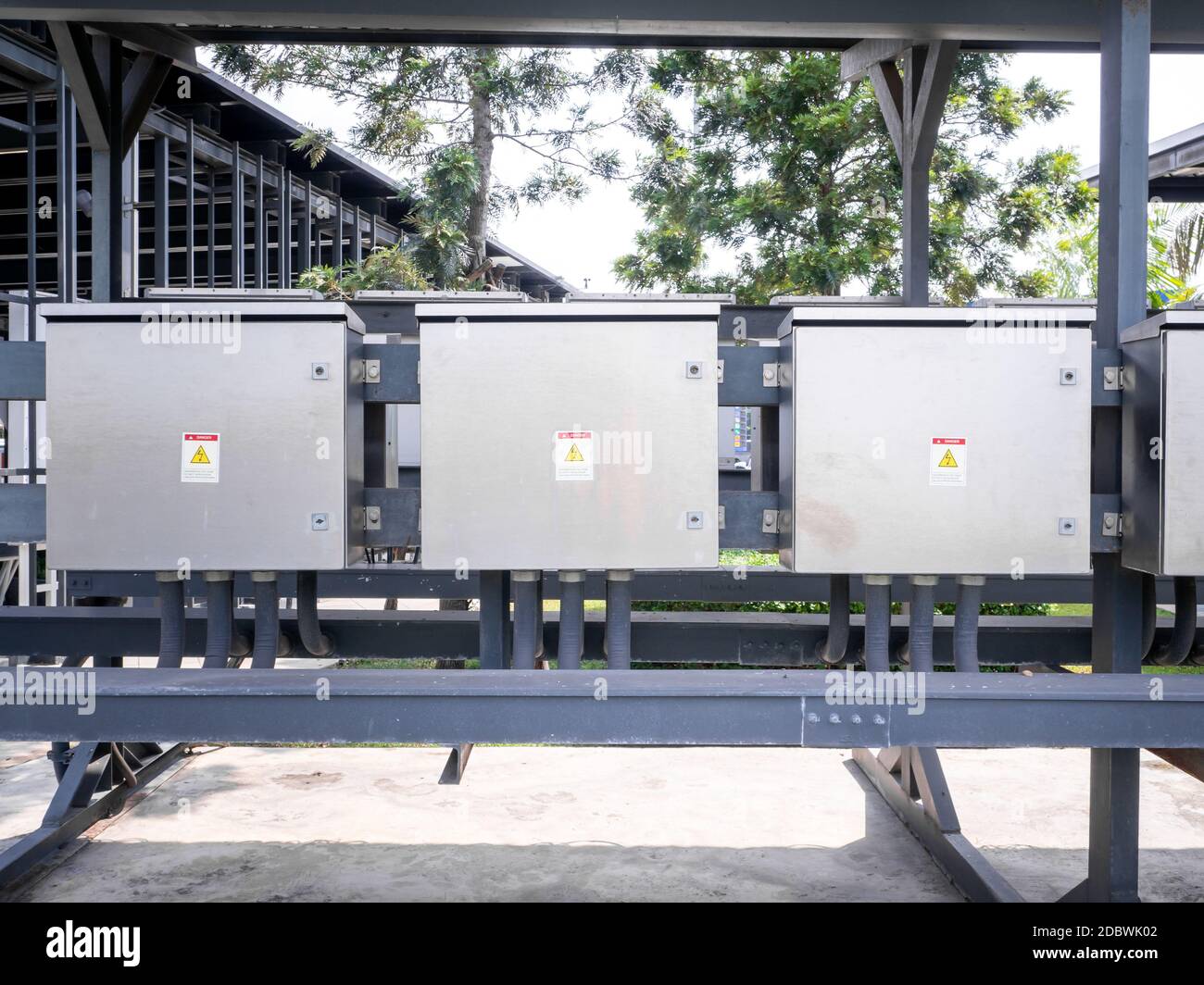 Outdoor electric control box. Circuit controller box. Electric control ...