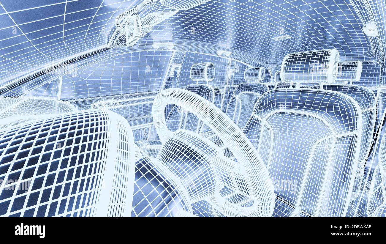 3d rendering Cool Sports Cars background wallpaper Stock Photo - Alamy