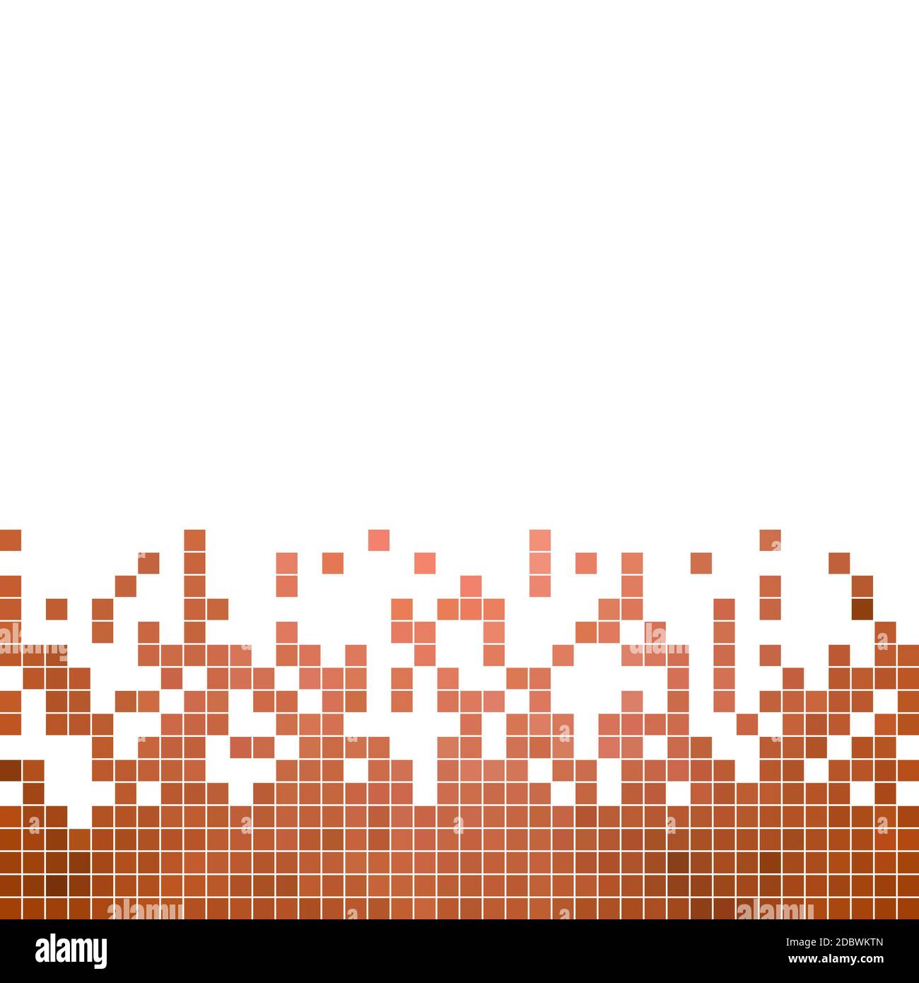 abstract square pixel mosaic background - red Stock Photo - Alamy