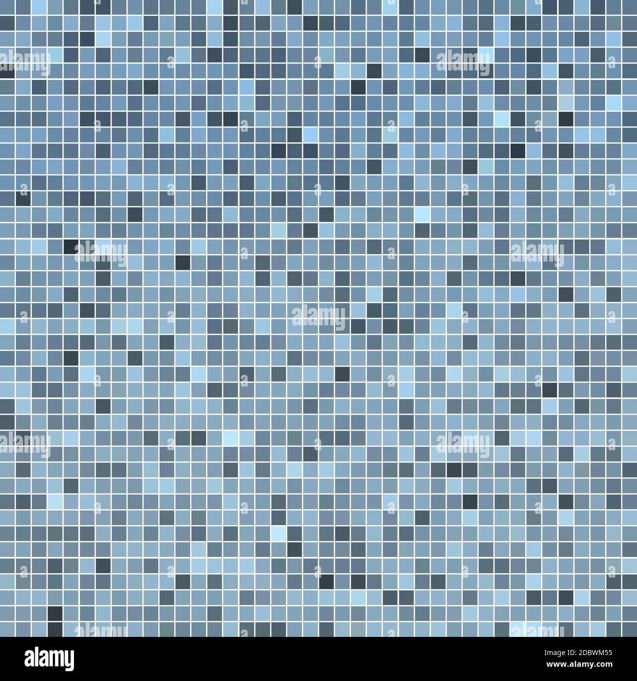 abstract square pixel mosaic background - blue Stock Photo - Alamy
