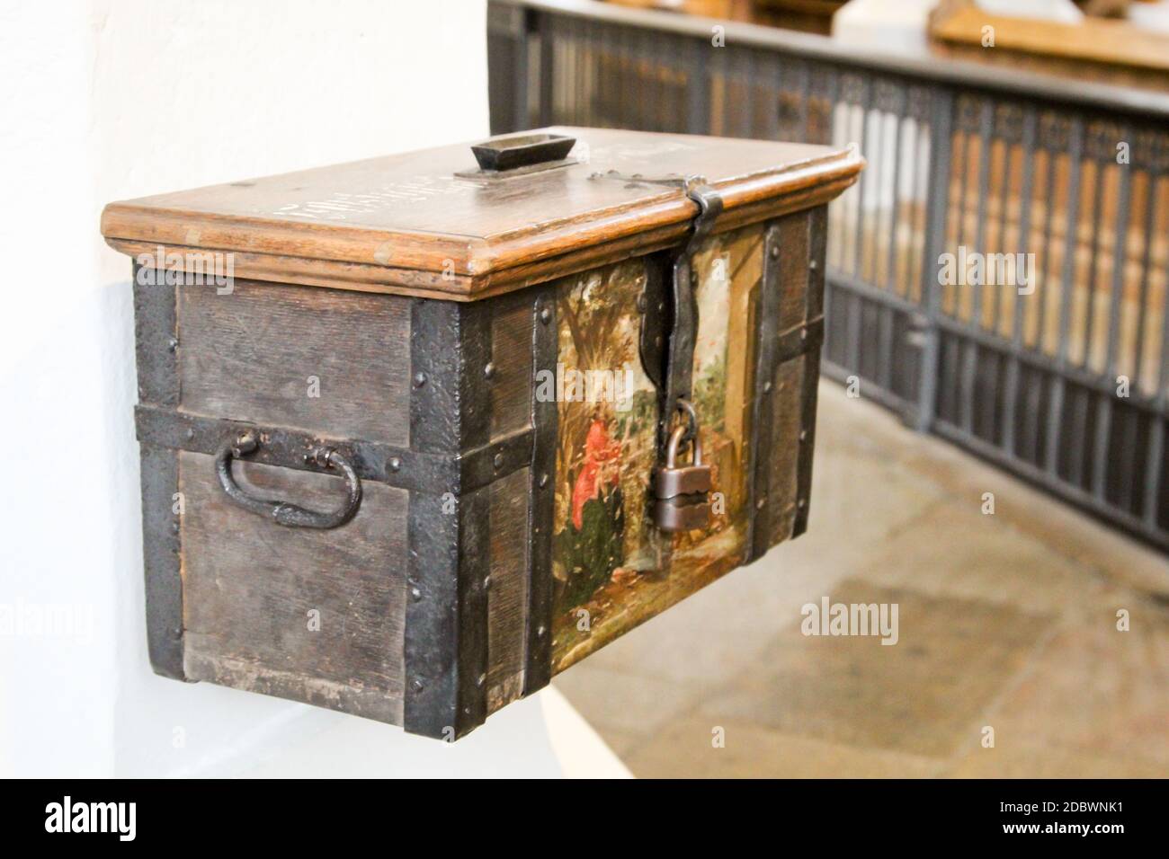 the sacrificial stick in a church Stock Photo - Alamy