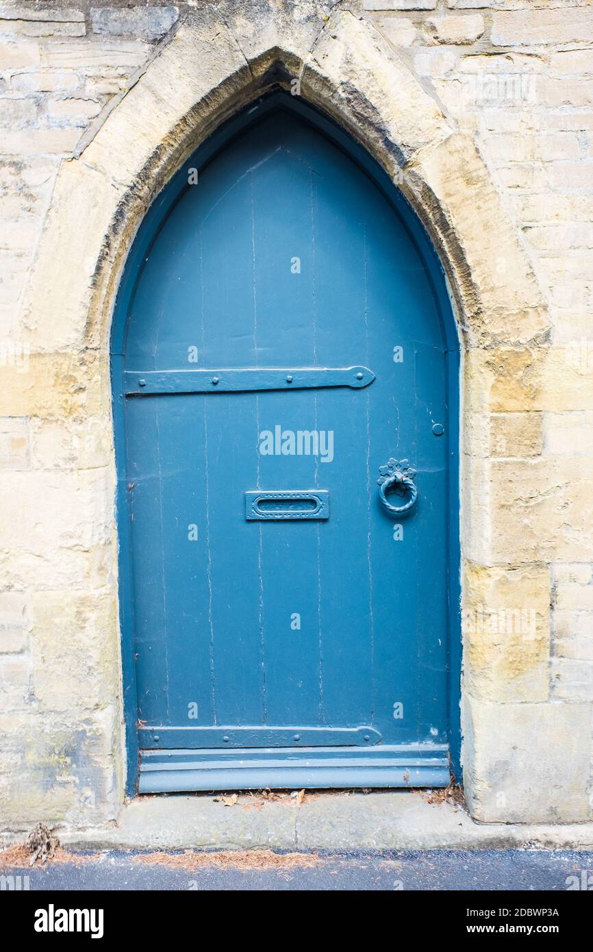 Front Door of a Beautiful Old English Cottage Stock Photo - Alamy