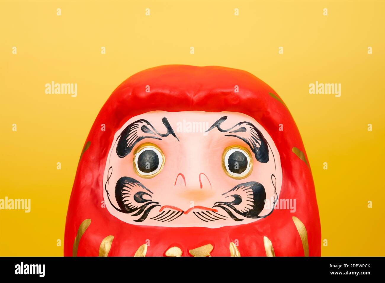 Red Daruma Doll Stock Photo - Alamy