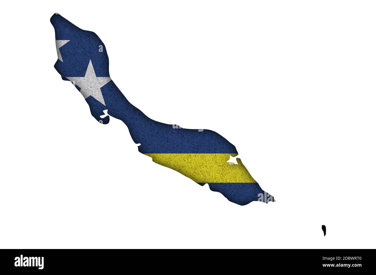 Curacao outline hi-res stock photography and images - Alamy