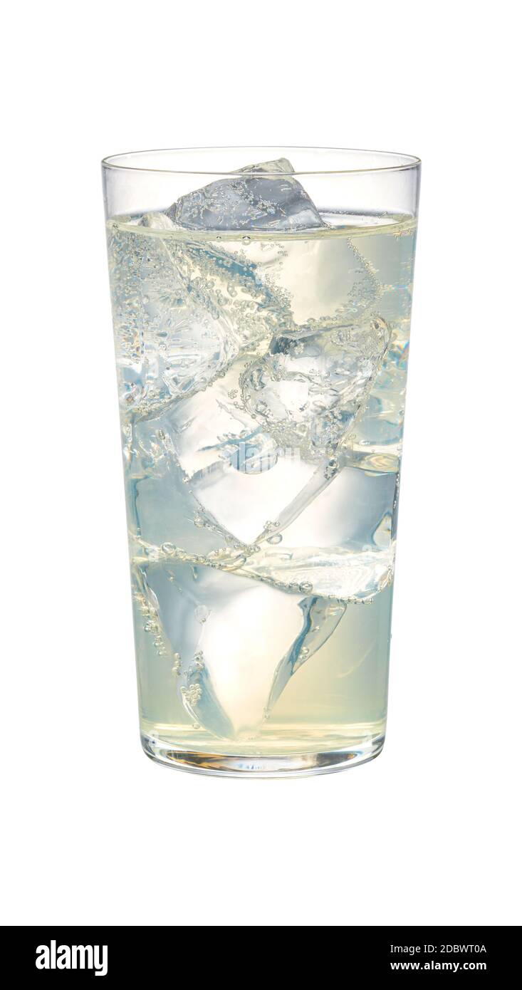 Glass Of Soda Stock Photo - Alamy