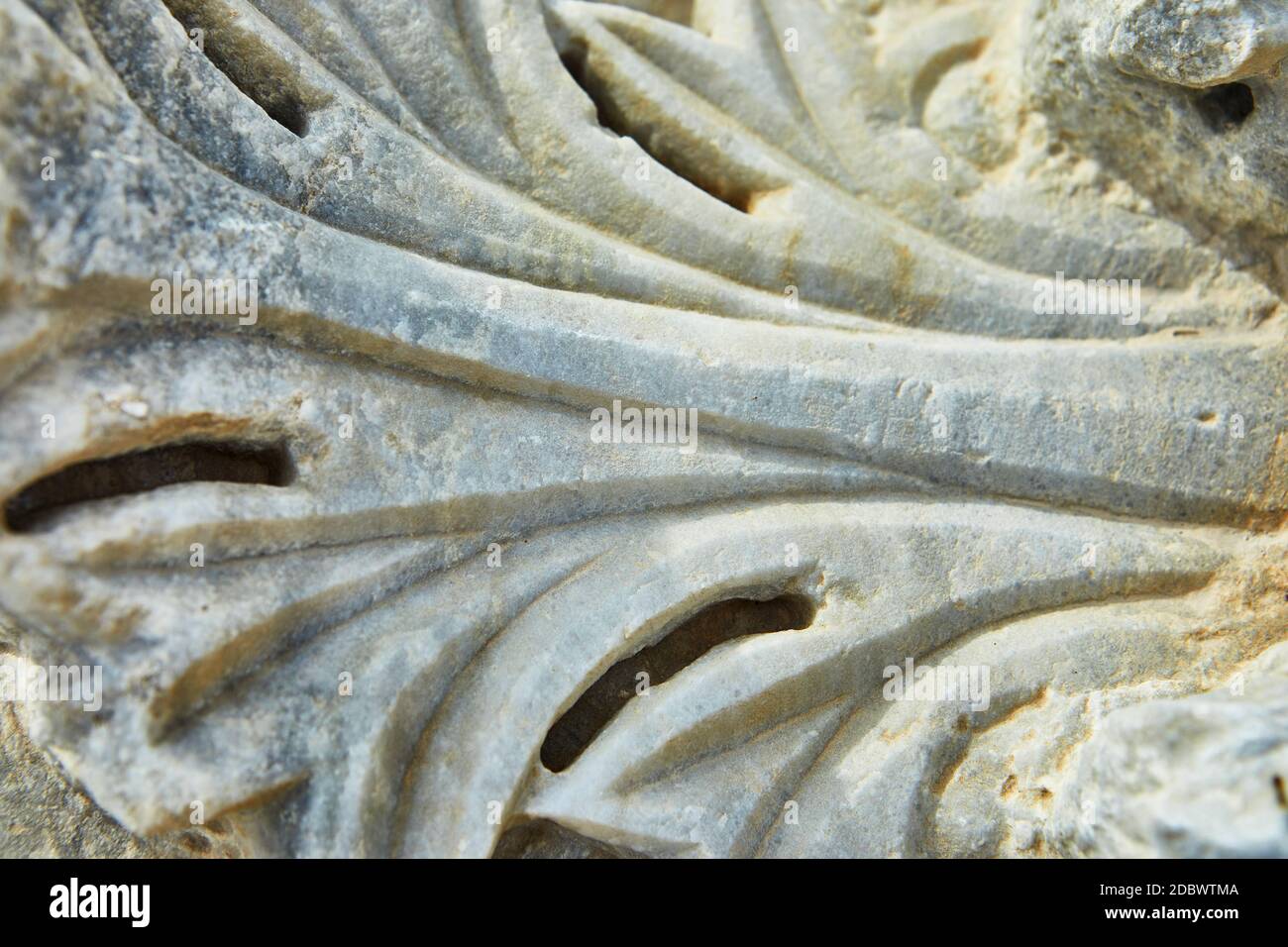 Natural stone texture, column fragment and surface background in high ...