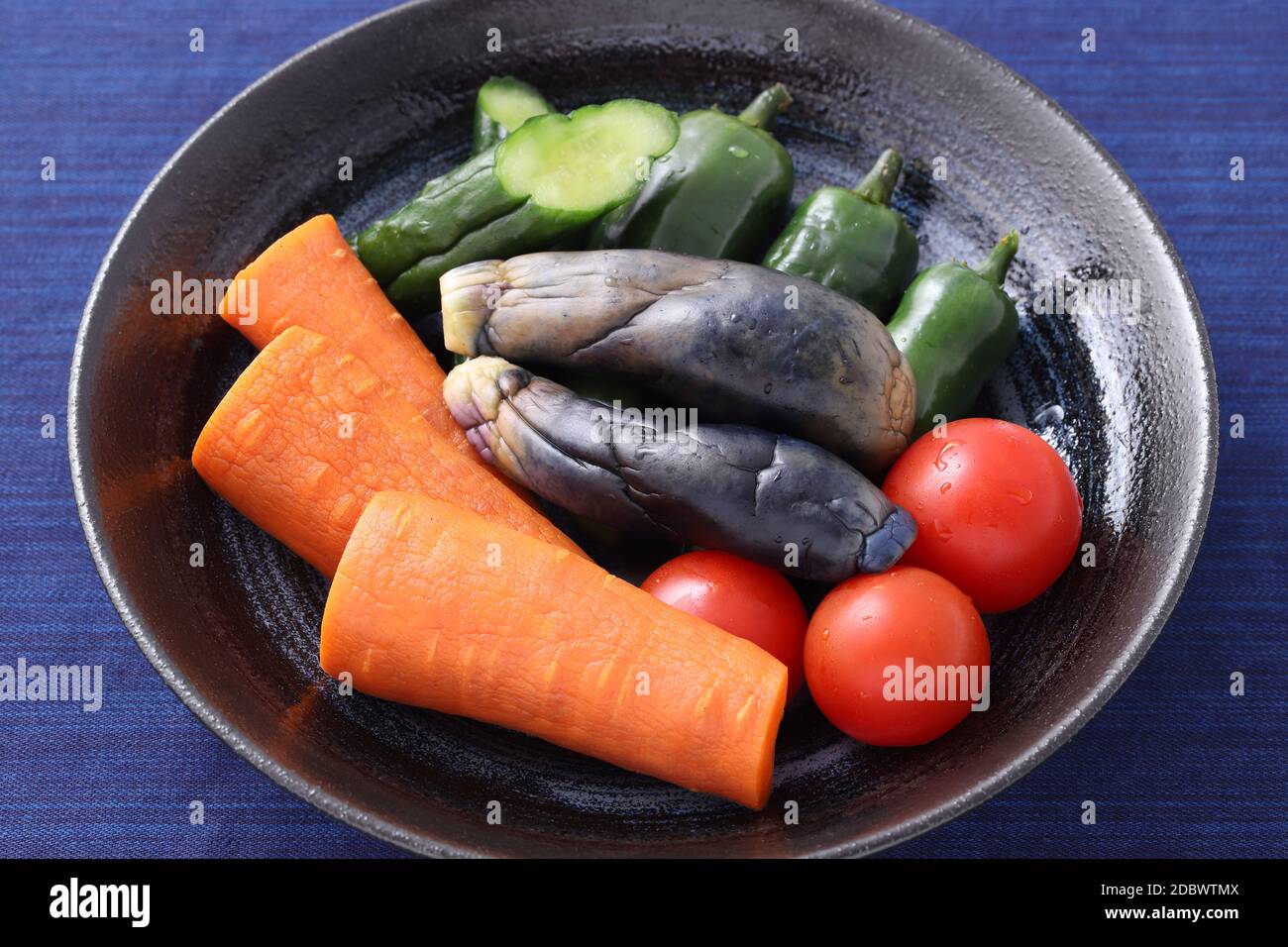 Nukazuke, Japanese traditional food, Vegetables salt pickled tsukemono ...