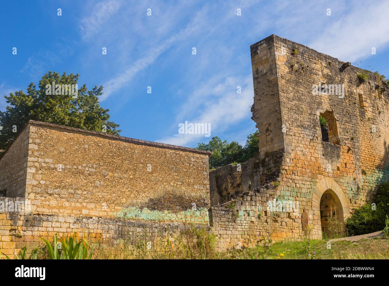 Perigord Noir, Saint Amand de Coly typical houses, labelled Les Plus ...