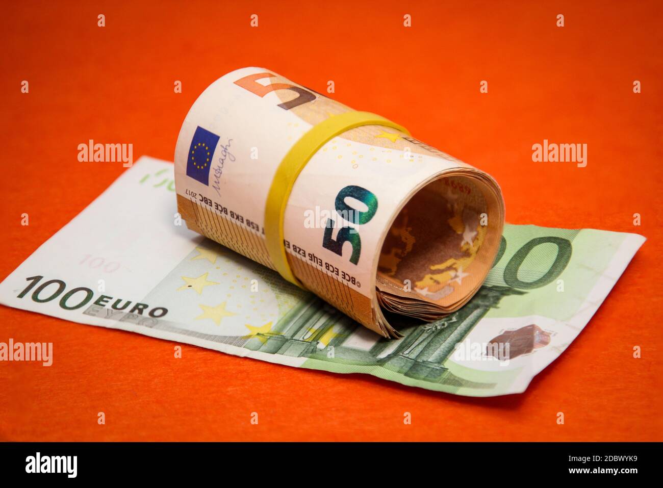 Banknotes, coins for investments for the future Stock Photo - Alamy
