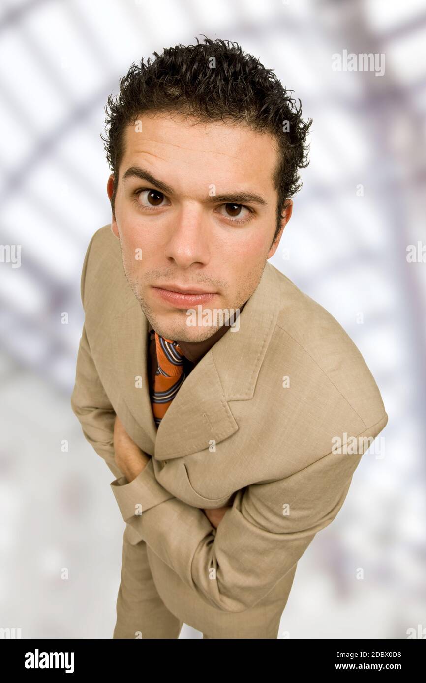 silly young business men portrait at the office Stock Photo - Alamy