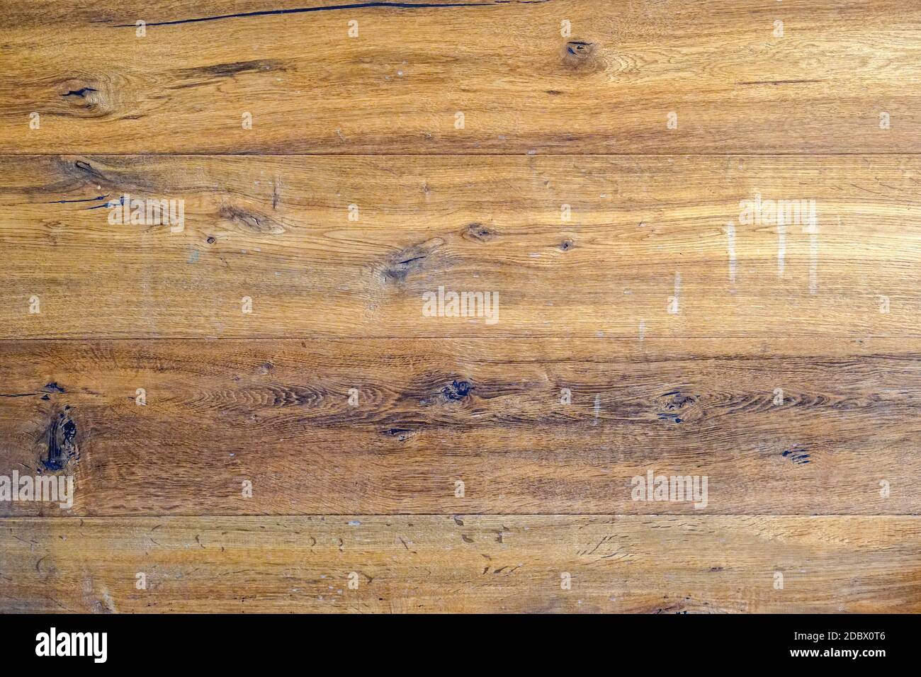 Wooden flooring made from vintage planks Stock Photo - Alamy