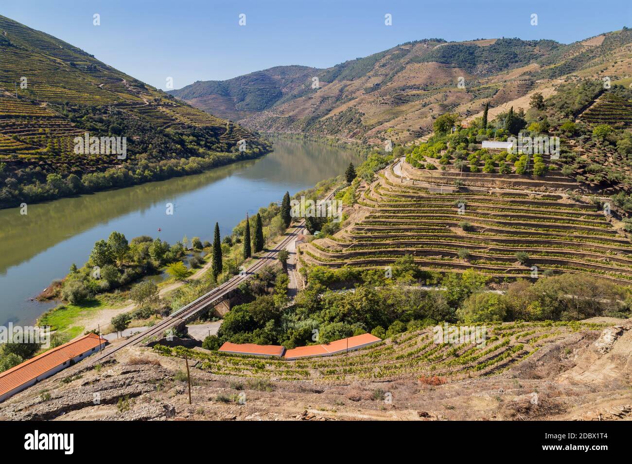 Upper douro valley alto douro wine region hi-res stock photography and ...