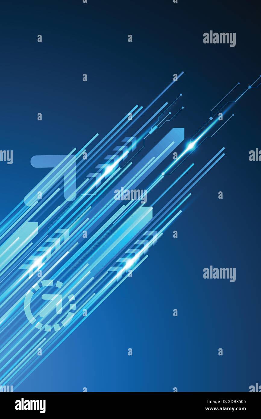 Speed of communication in the digital age Stock Vector Image & Art - Alamy