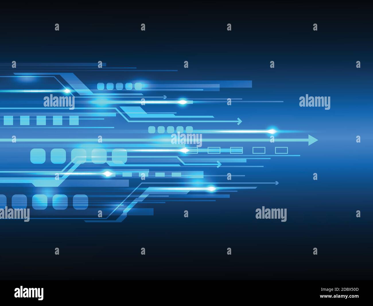 Communication in global computer Stock Vector Images - Alamy