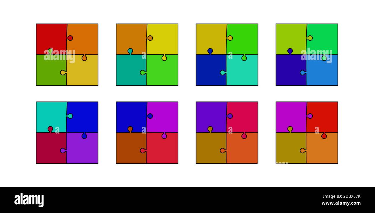 Jigsaw puzzle picture Cut Out Stock Images & Pictures - Alamy