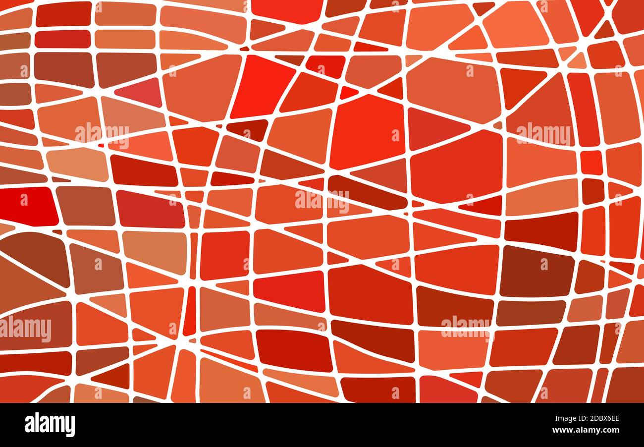 abstract stained-glass mosaic background - bright red Stock Photo - Alamy