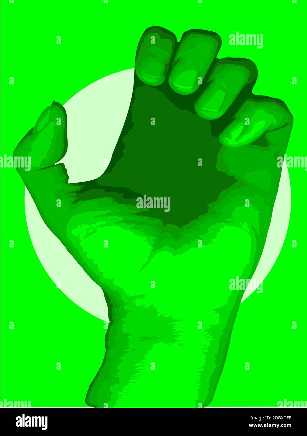 An abstract human hand in a grip position Stock Photo - Alamy