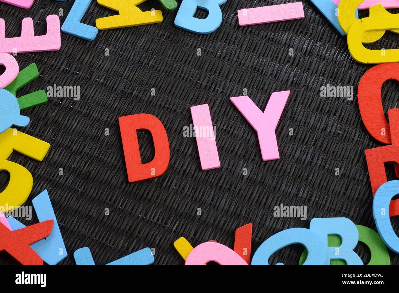 Diy alphabet hi-res stock photography and images - Alamy