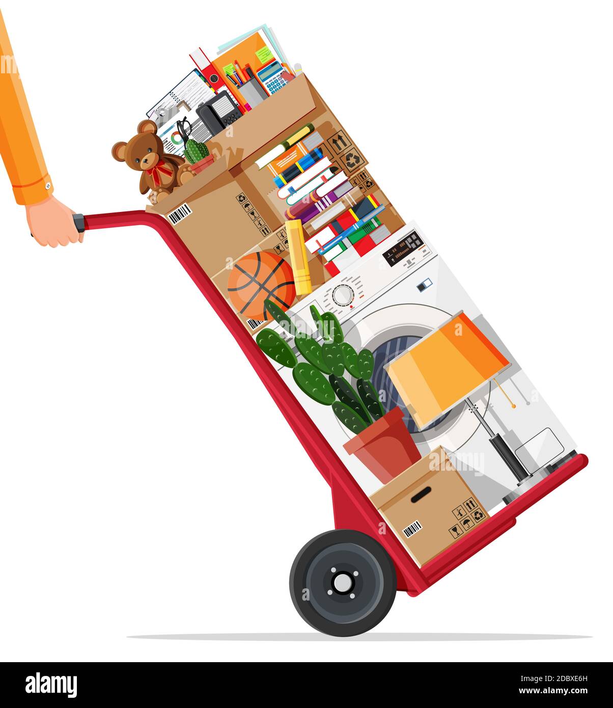Trolley storage in home hi-res stock photography and images - Alamy