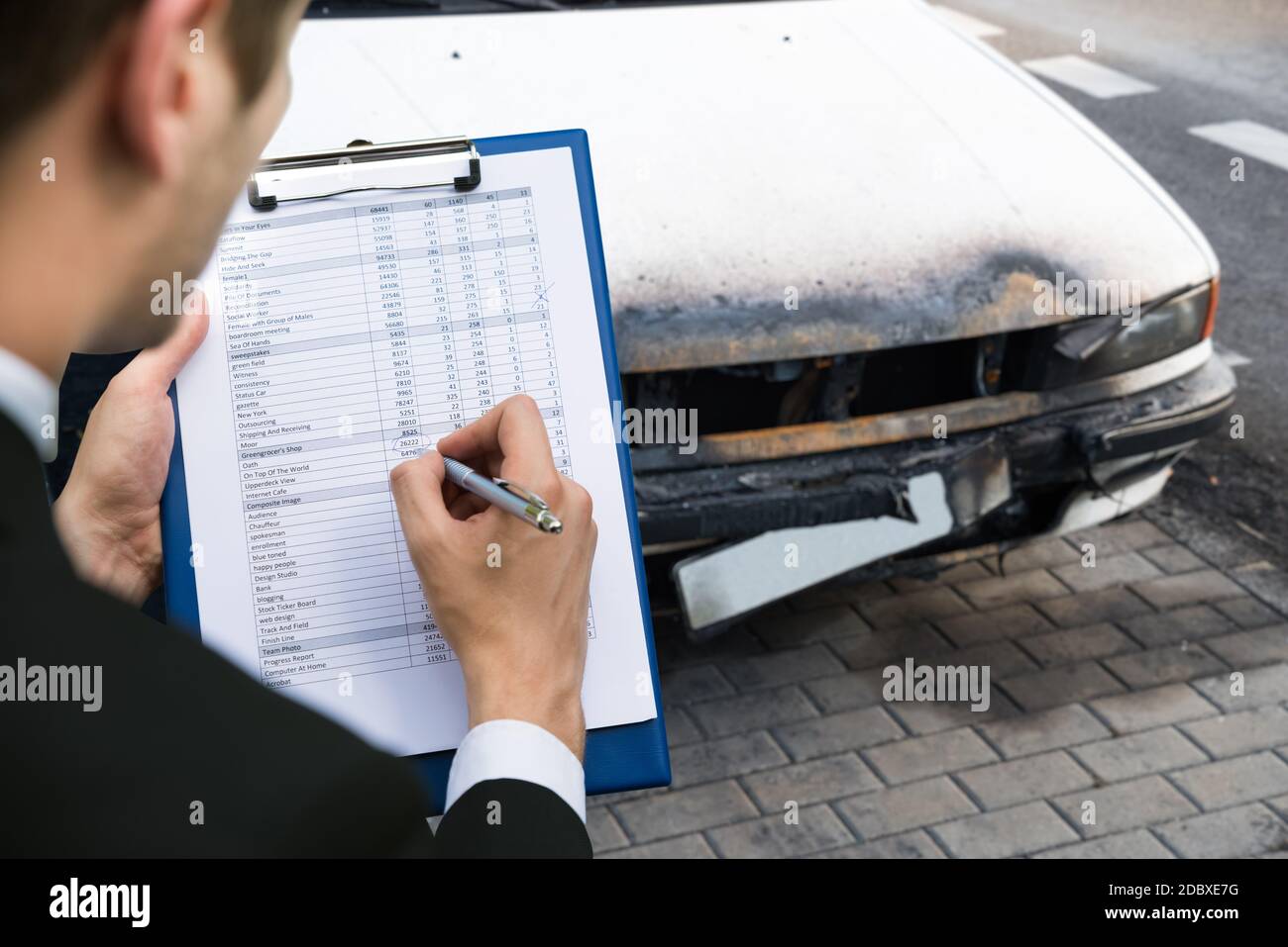 Fire investigator hi-res stock photography and images - Alamy