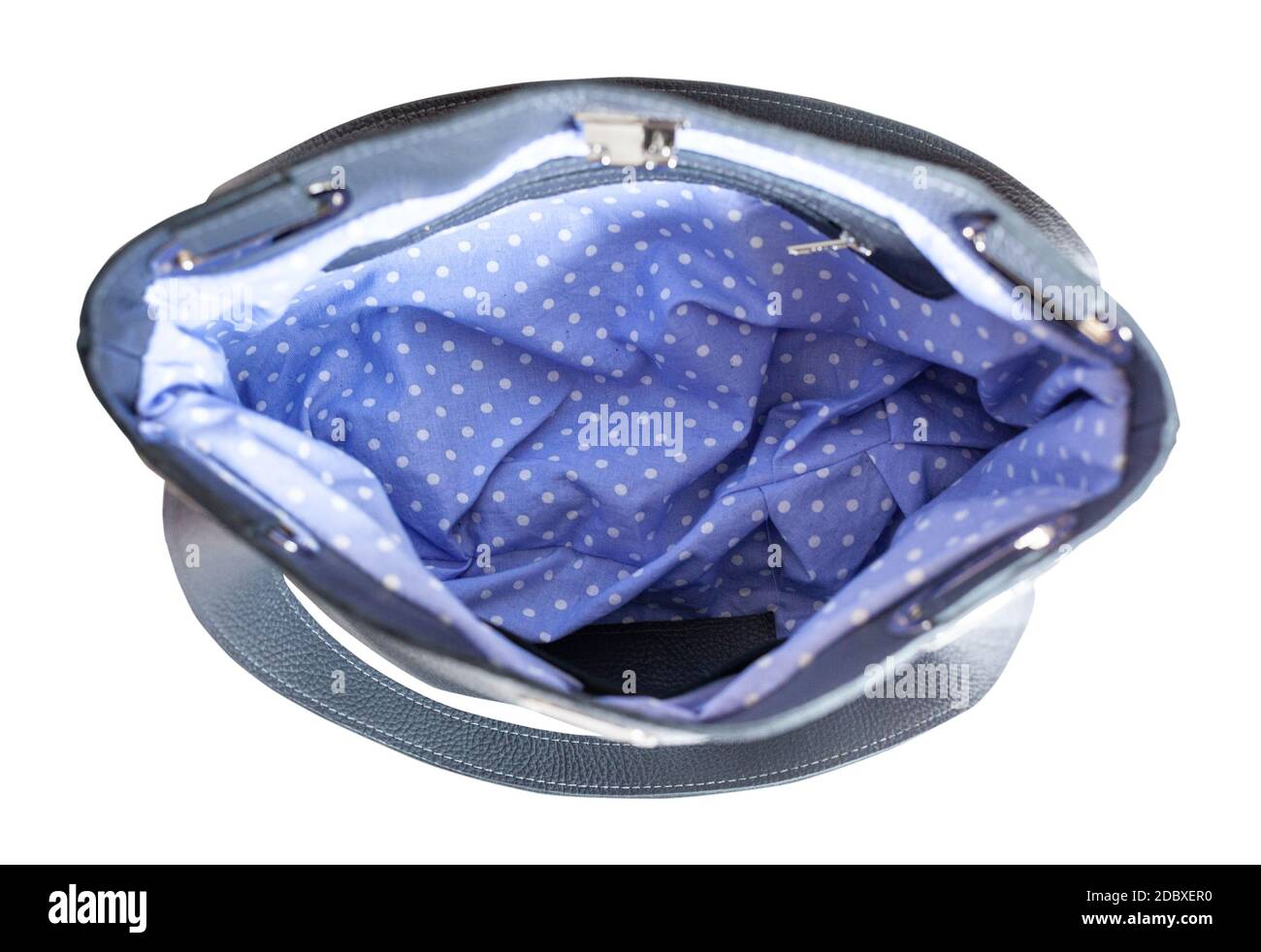 Handbag open top view Cut Out Stock Images & Pictures - Alamy
